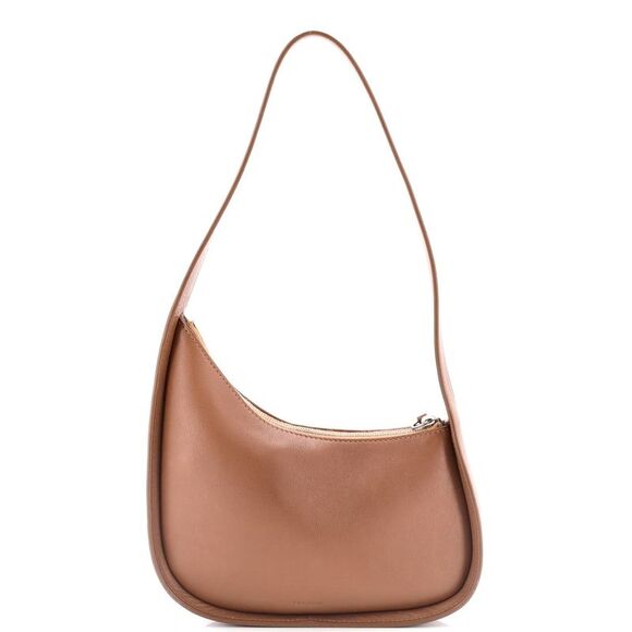 The Row | Bags | The Row Half Moon Shoulder Bag Leather Brown | Poshmark